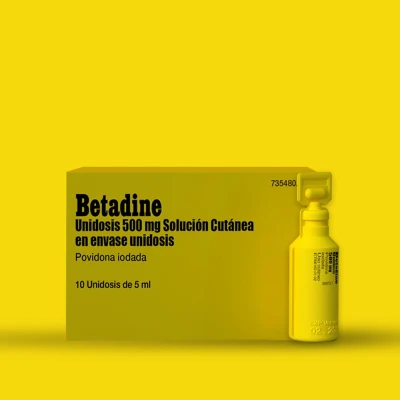 Betadine® Solución Cutánea en Monodosis–Heridas y Quemaduras